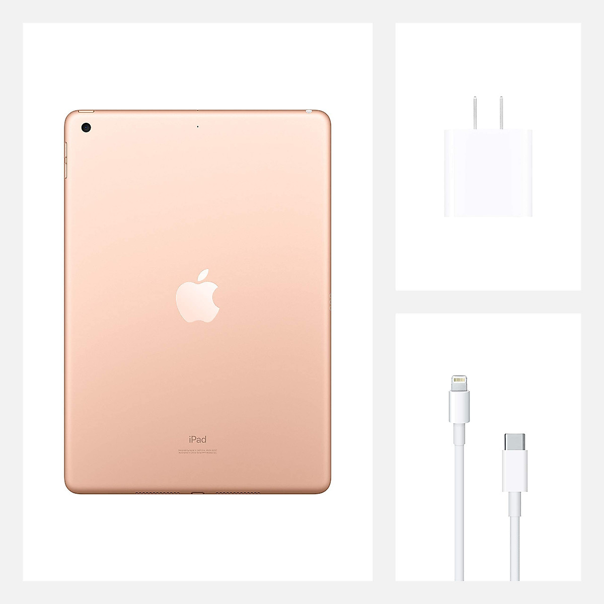 2020 Apple iPad (10.2-inch, WiFi, 32GB) - Gold (Renewed Premium)