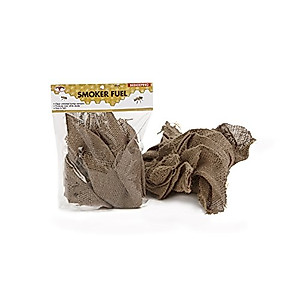 Little Giant Bee Smoker Fuel Untreated Burlap Fuel for Beekeeping (Item No. SMFUEL)