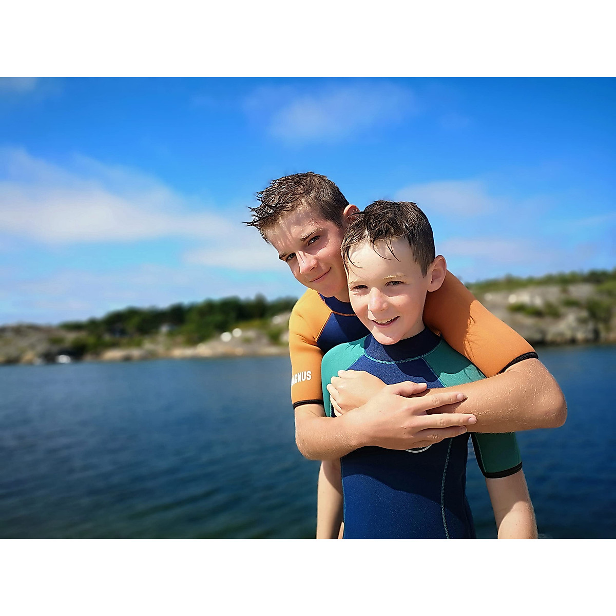 TEAM MAGNUS Devilfish 5 mm Extra Warm Wetsuit - Stretchy with Maximum Heat Effect with 8 Panel Design