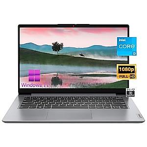 Lenovo 2023 Flagship IdeaPad 3i Laptop 14" FHD Screen, Dual-core Intel i3-1115G4 Processor (Upto 4.10 GHz), 12GB RAM, 512GB NVMe SSD, Wi-Fi 6, Bluetooth, 4-in-1 Card Reader, Win 11+HubxcelAccessory