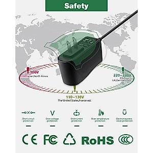 9V AC DC Adapter Charger for DYMO LabelManager 160 LM-160 LM-500TS 100 150 210D 220P 350 LM210D LM-200 LM-150 Rhino 6000 5200 4200 1738976 Handheld Label Maker Printer, JOVNO 9V 1.6A Power Supply