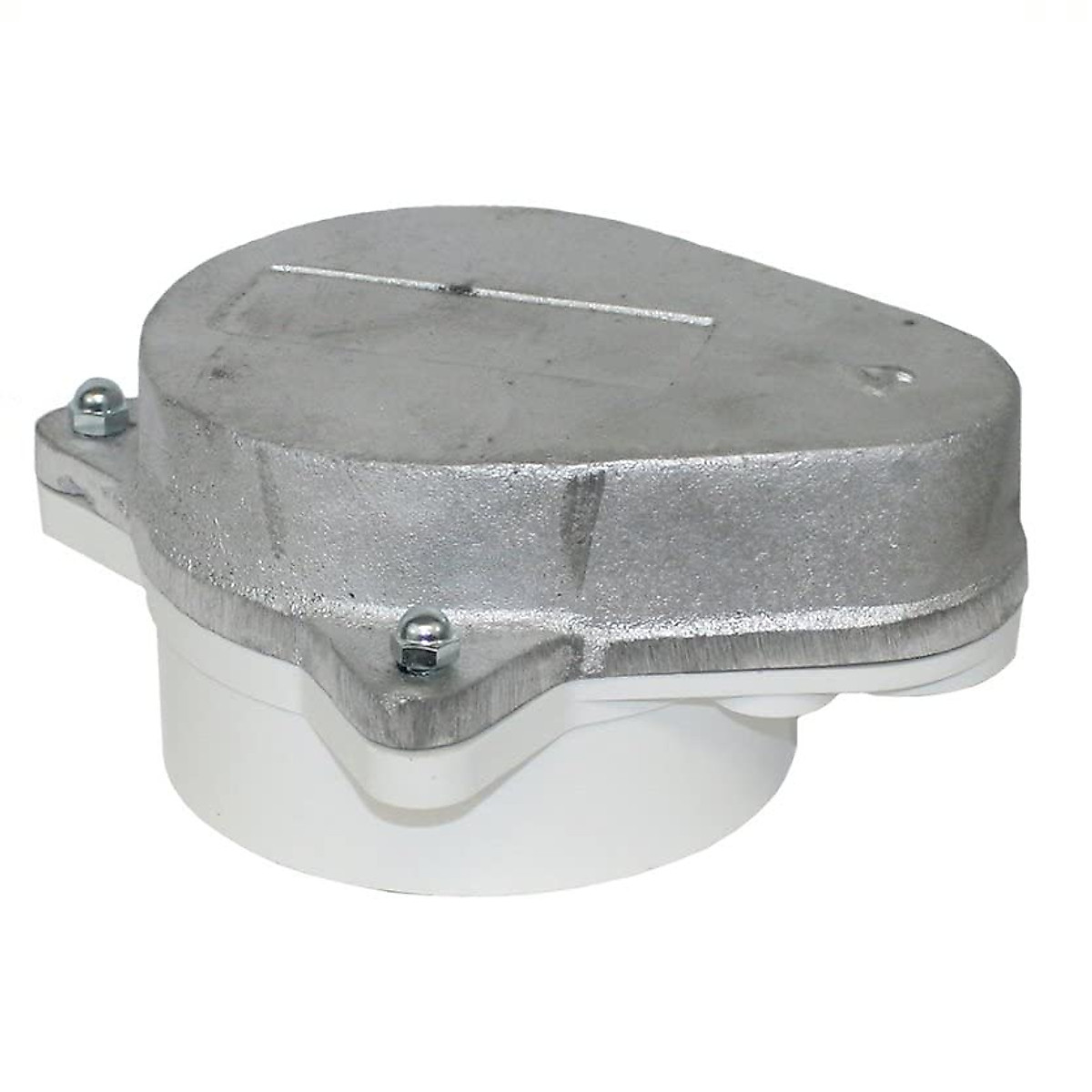 Merrill MFG 4" Watertight Sanitary Aluminum, ABS well cap, Seal