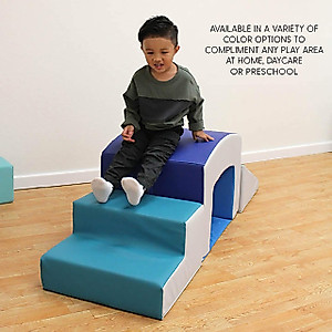 Factory Direct Partners 12824-CT SoftScape Playtime Grow-n-Learn Tunnel Climber for Toddlers and Kids(3-Piece) - Contemporary, 12824-CT