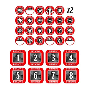 Gale Force Nine Dungeon Master Token Set, Multicolor