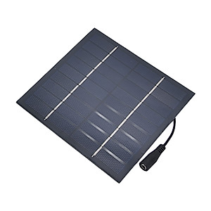 Arsor Solar Powered Exhaust Fan, 10W 12V 2A Wall Mount Ventilation and Cooling Dual Fans Waterproof Window Exhaust Ventilator, Portable Solar Panel Fan Kit for Chicken Coop, Greenhouse, Dog House