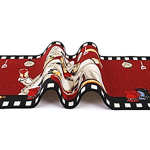 EGOBUY Chef Kitchen Rugs and Mats Washable Non Skid Absorbent Microfiber Kitchen Mats for Floor Anti-Fatigue Kitchen Mat Set of 2 Chef Kitchen Decoration Stain Resistant 15.7''x23.6'' + 15.7''x47.2'