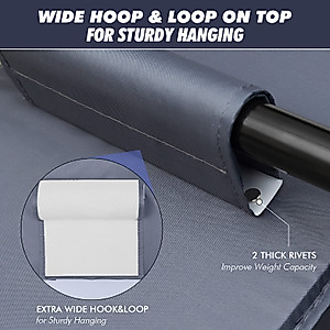 DoveeDosa Weekly Clothes Organizer for Kids-Day of The Week Clothes Organizer for Kids-Kids Daily Clothes Organizer-Monday Friday Clothes Organizer-Kids Closet Organizer-Days of The Week, Grey