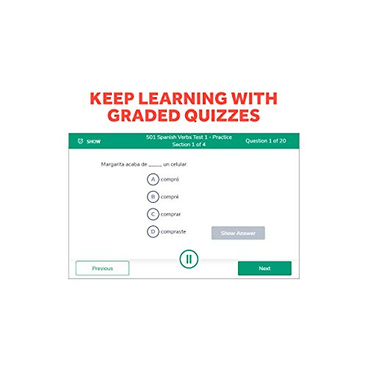 501 Spanish Verbs, Ninth Edition (Barron's 501 Verbs) (Spanish Edition)