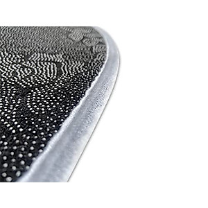 YEAHSPACE Mandala Rug Round 40 in Black White Boho Floral Circle Area Rug Bedroom Living Room Decorate-Black White Mandala Boho Floral