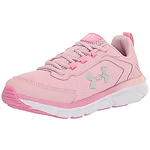 Under Armour Girls' Big Kid Grade School Assert 9, Prime Pink, 5