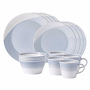 Royal Doulton 1815 Blue 16-Piece Dinnerware Set