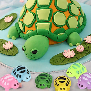 ArtCreativity Rubber Water Squirting Turtles, Pack of 12, Bathtub and Pool Toys for Kids, Safe and Durable Water Squirters, Birthday Party Favors, Goodie Bag Fillers
