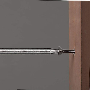 [50 Pack] 2-1/2" #10 Wood Screws, Coarse Thread Number 10 Zinc Coated Pocket Hole Screws + 1 Piece S2 Steel 1/4" Shank, 6" Length Square Recess Head Screwdriver/Power Bit (50 Count)