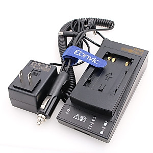 Eonvic ZCH200 Charger with AC Power Adapter for GEOMAX ZBA200 ZBA400 ZBA600 Battery