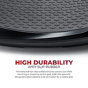 Sunny Health & Fitness FITBOARD 4D Vibration Plate Premium Total Body Shaker Platform for Toning, Sculpting & Recovery, Vibration Plate Exercise Machine with Remote – SF-VP822058