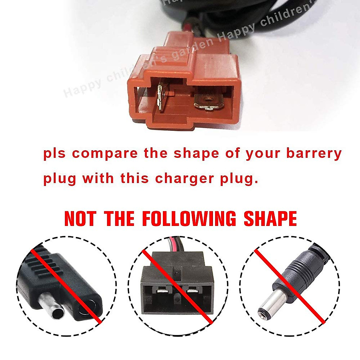 6V Charger for 6V Kids Ride On Car,7V0.8A for 6 Volt Battery Charger for Kid Trax Disney Princesse Toddler Quad Disney’s Frozen Minnie Kid trax Moto ATV Audi R8 Spyder BMW X6 i8 Avigo Mini ATV GMC