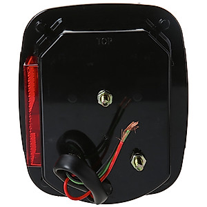 Grote Box Lamp, LED with Sidemarker, RH, Red