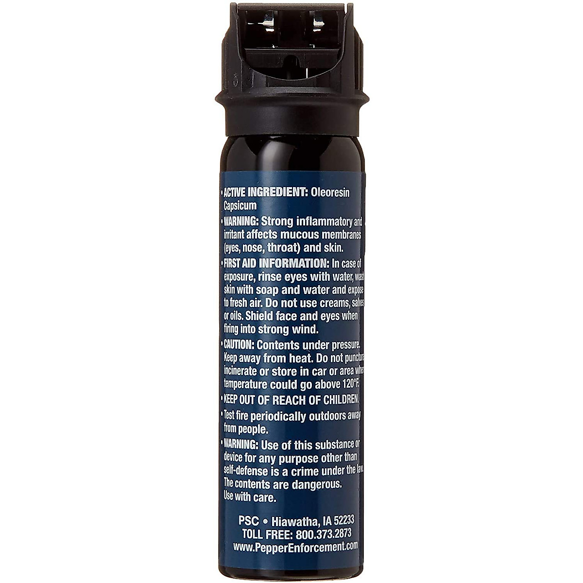 Pepper Enforcement PE1110M-FT Splatter Stream Pepper Spray 2 Pack - Maximum Strength 10% OC Formula - Emergency Self Defense Personal Protection Safety (2-Pack Stream Pepper Spray)