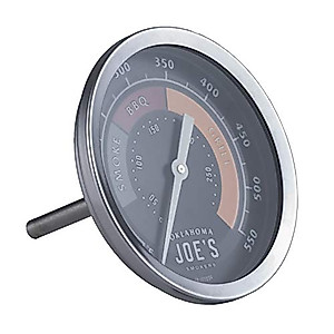 Oklahoma Joe's 3695528R06 Temperature Gauge , Silver