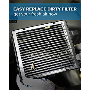 PHILTOP ACF014 (CF11182) Premium Cabin Air Filter, Replace for CR-V 2017-2021, Civic 2016-2021, RDX 2019-2021, Fit 2009-2020, Clarity 2017-2021, Insight 2010-2021, CR-Z 2011-2016, TLX, HR-V