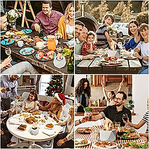 KIZZBY Table Top Fire Pit Bowl - Concrete Tabletop Fireplace Indoor Outdoor Decor Portable Rubbing Alcohol Burner Smores Maker for Patio Balcony with Extinguisher