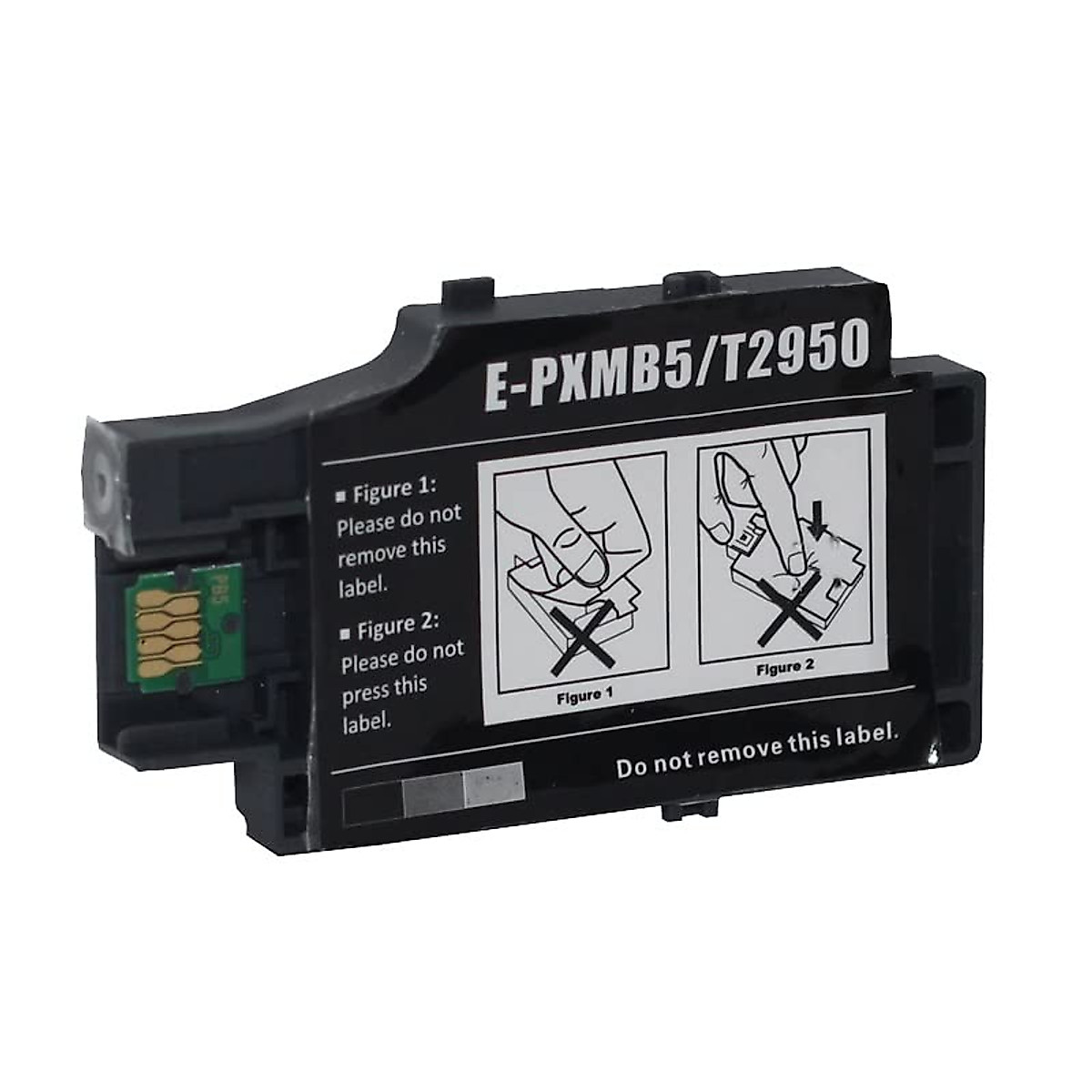 IDO Remanufactured for 215 T215 Ink Cartridges and T2950 Maintenance Box Compatible with WF-100 WF-110 Printer (3 Black, 2 Tri-Color, 1 T2950 Maintenance Box, 6 Packs)