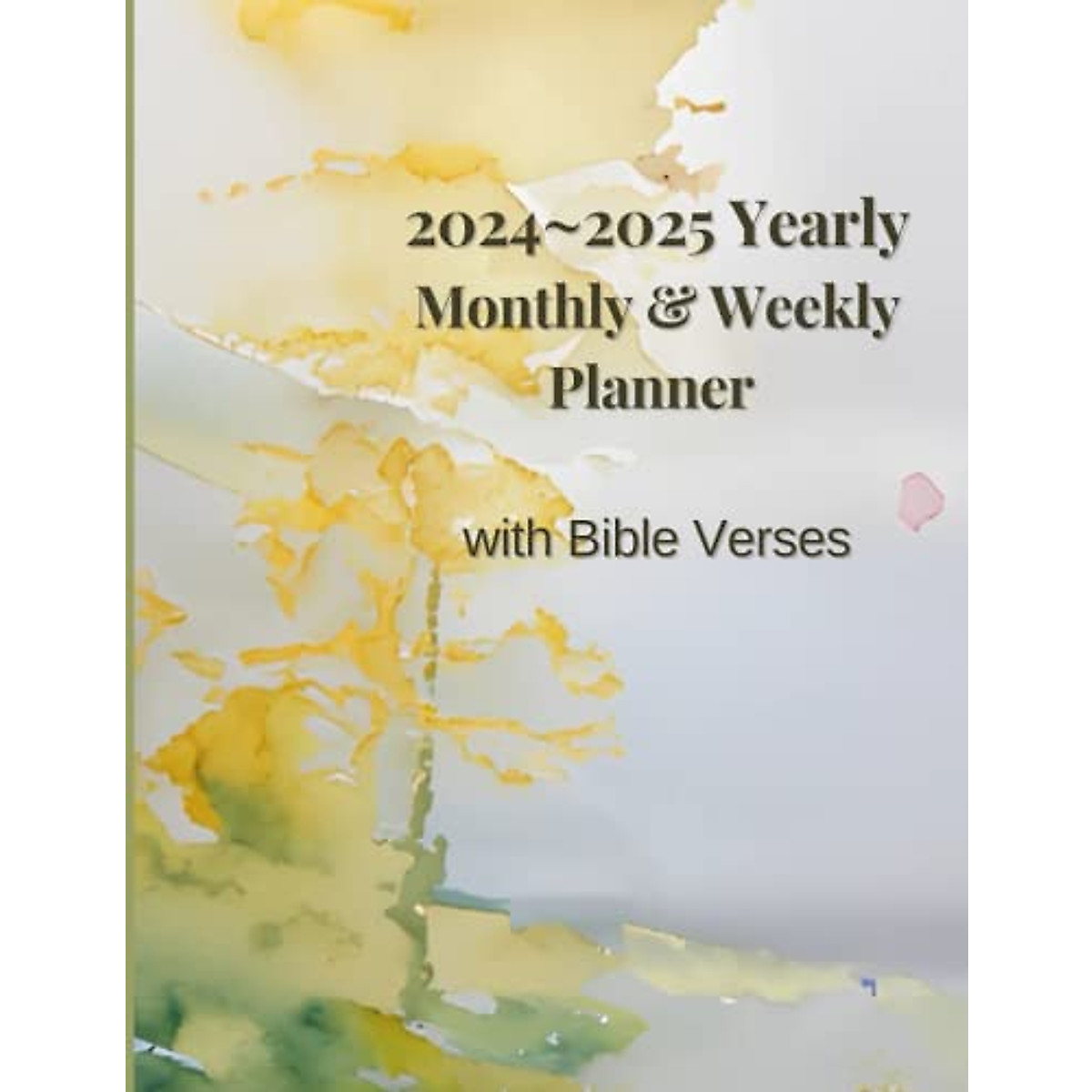 2024-2025 (24 months) Gregorian Calendar, Sunday Start Monthly and Weekly Planner with God’s Words: Two-Year Schedule Organizer Sunday Start with To ... 8.5”x11” Perfect Gift & Personal Mana