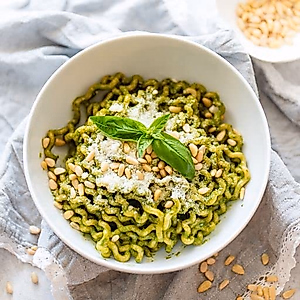 Giusto Sapore Imported Artisanal Fusilli Col Buco Italian Pasta, Organic Bronze Drawn, 340G