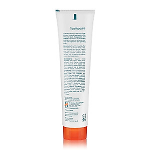 Himalaya Botanique Neem & Pomegranate Toothpaste, Original Formula for Brighter Teeth and Fresh Breath, 5.29 oz, 4 Pack