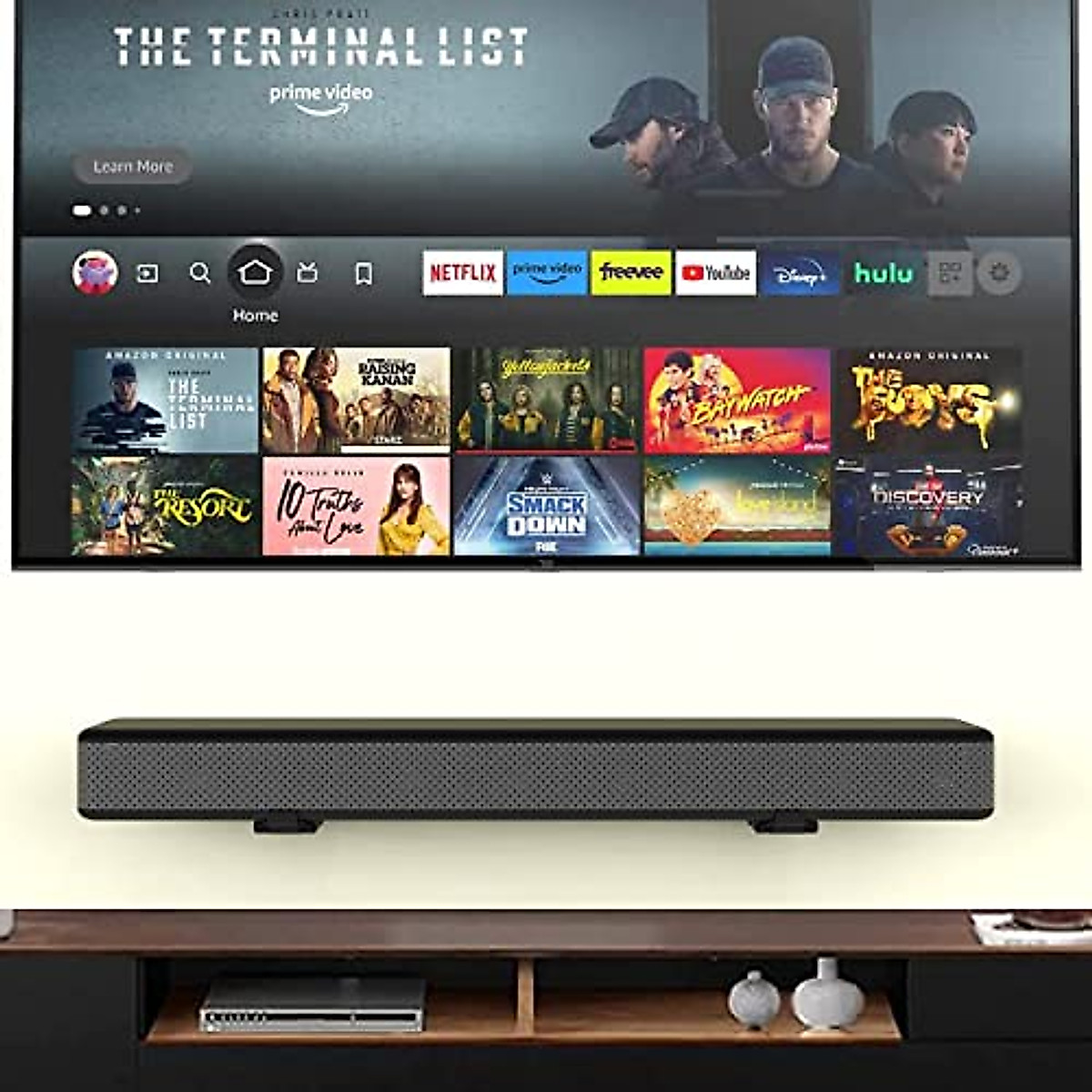 Agandax Sound bar Mounts | Works with All Soundbars Including Samsung, LG, Sony, Vizio, & More | Depth Adjustable Universal Soundbar Wall Mount Bracket