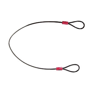 ABUS Cobra Seatsaver Cable, 75cm Length/5mm Diameter, Black