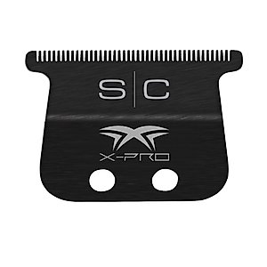 Stylecraft Replacement Fixed Black Diamond Carbon DLC X-Pro Wide Hair Trimmer Blade