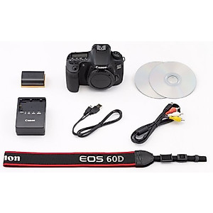 Canon EOS 60D 18 MP CMOS Digital SLR Camera (Body Only) - International Version
