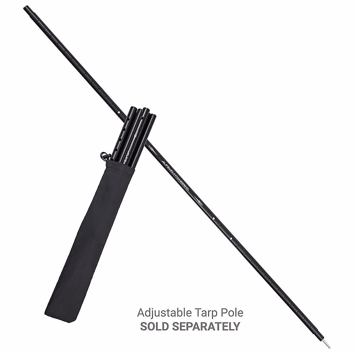 ALPS Mountaineering Ultra-Light Tarp Shelter - Charcoal/Red