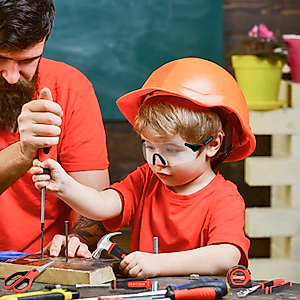 Craftsman 8-Piece Kids Junior Tool Set with Tool Bag, Real Tools & Accessories For Boys & Girls, Age 8+