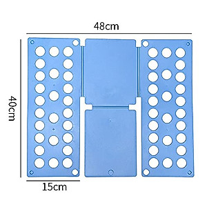 WJCCY Clothes Folder Board Adult Kids T-Shirt Sweater Jacket Folding Flip Laundry Quick Organizer Easy Storage Home or Travel Use