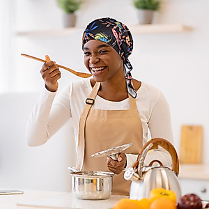 DACKRITO 4 Pieces Chemo Headwear for Women, Pre-Tied Head Scarf Cancer Headwear for Hair Loss