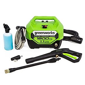 Greenworks 1800 PSI (1.1 GPM) Electric Pressure Washer PWMA Certified