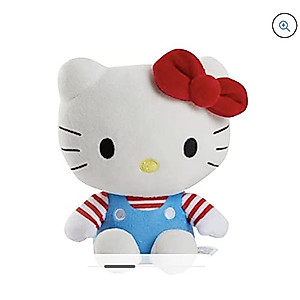 Hello Kitty and Friends 8" Collector's Set of 5 Plush Melody Kuromi Keroppi Pompompurin Stuffed Toy Soft Gift Pack