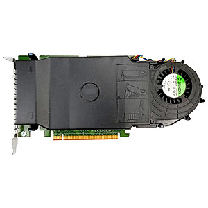 M.2 NVME PCIE3.0 x4 Solid State Storage Adapter Card with Fan Fit for DELL T5810 T5820 T7810 T7910 R7910 T7820 T7920 Workstation and 13G R630 R730 14G R540 R740 R640 Server 06N9RH 6N9RH 080G5N 80G5N