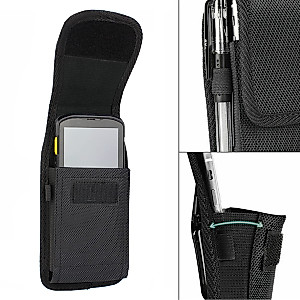 5PCS VENREA TC53 TC58 TC21 TC26 Scanner Holster,Rugged Carrying Case, Holder with Metal Clip & Belt Loops Fit for EDA50 EDA51 CT40 CT50 CT60,M60, MC67 Handheld Barcode Touch Mobile Computer, 7 Inch