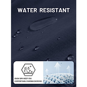 TACVASEN Men's Tactical Stretch Pants Quick-Dry Fishing Travel Hiking Pants Navy, 40