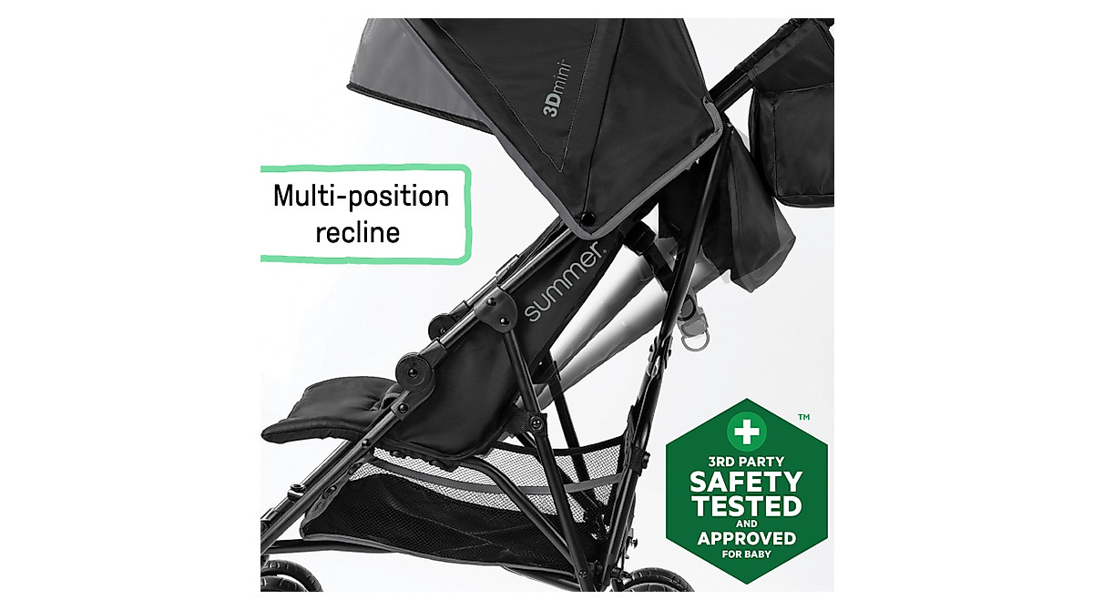 Summer Infant 3D Mini Stroller - Lightweight & Compact