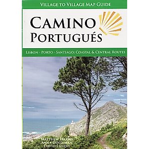 Camino Portugués: Lisbon - Porto - Santiago, Central and Coastal Routes (Village to Village Map Guide)
