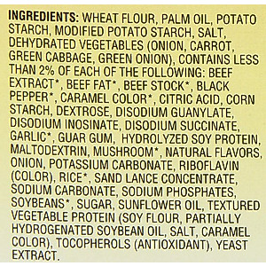 NongShim Bowl Noodle Soup, Beef, 3.03 Ounce (Pack of 12)