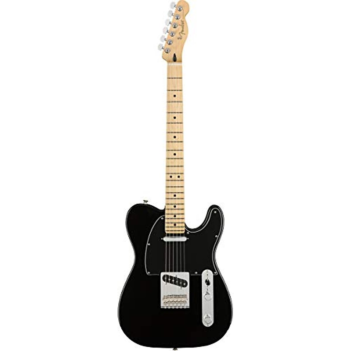 Fender Player Telecaster® - Black Bundle with Hard Case, Instrument Cable, Tuner, Strap, Strings, Picks, Capo, Fender Play Online Lessons, and Austin Bazaar Instructional DVD