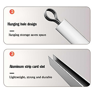 Magic Broom Sweeper, 15.7" W Multifunction Silicone Handle Floor Squeegee Pet Hair Broom for Bathroom Shower Glass Window Water and Hair Removal