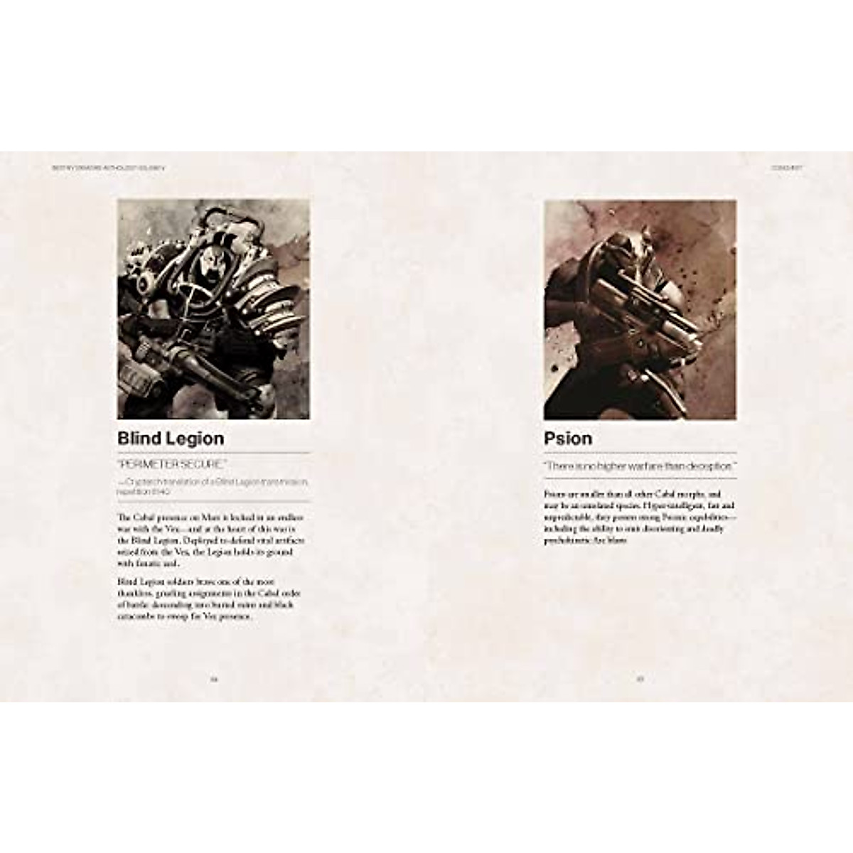 Destiny Grimoire Anthology, Volume V: Legions Adrift