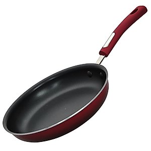 Hamilton Beach Fry Pan 10in Nonstick Coating, Frying Pans Nonstick for Stove Top with Soft Touch Bakelite Handle, Durable Scratch Resistant & Safe Nonstick Cookware