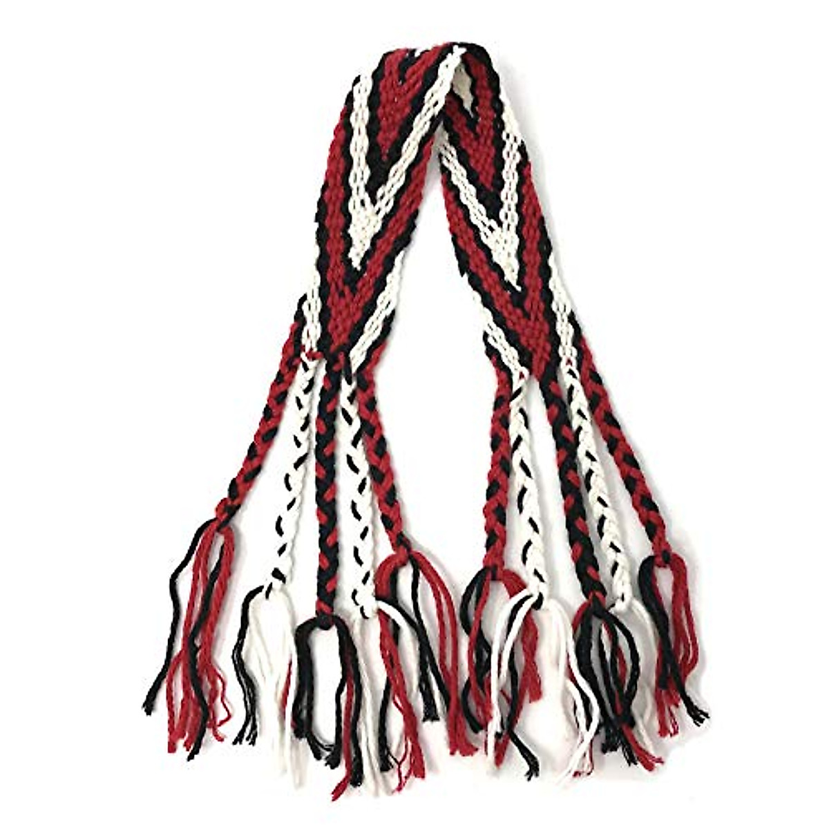 Traditional Craft Kits Finger Weaving Kit - Chevron - Arts & Crafts for Adults and Kids - Beginner Weaving Kit - Complete Craft Kit with Weaving Tools and Yarn